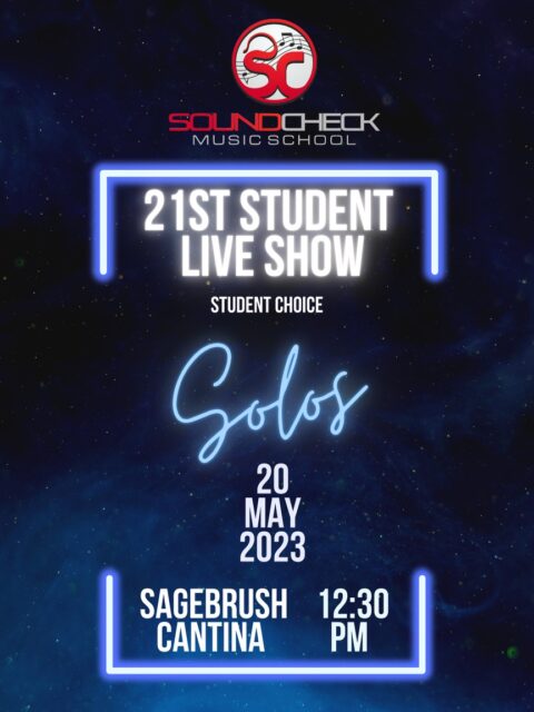21st Student Live Show ~ Student Choice, Solos Pt 2 - SoundCheck Music ...